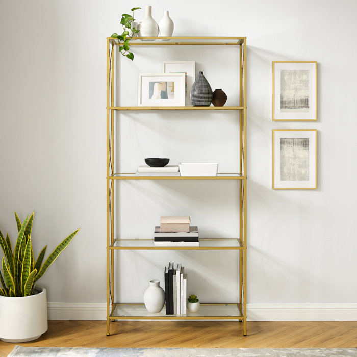 Everly Quinn Etagere Bookcase | Wayfair