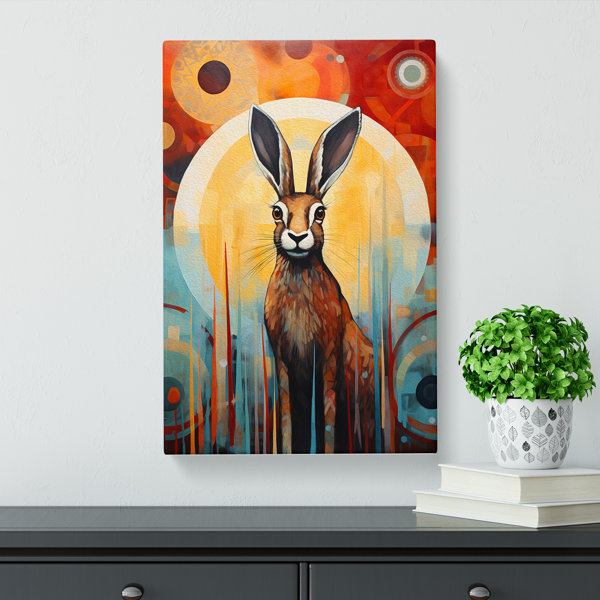 Brambly Cottage Hare Abstract - Art Prints | Wayfair.co.uk