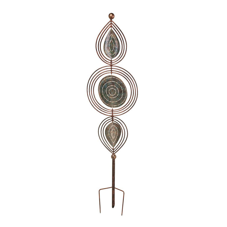 Arlmont & Co. Lauren-Jade Metal Abstract Garden Stake - Wayfair Canada