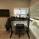 Inbox Zero Height Adjustable Standing Desk & Reviews | Wayfair