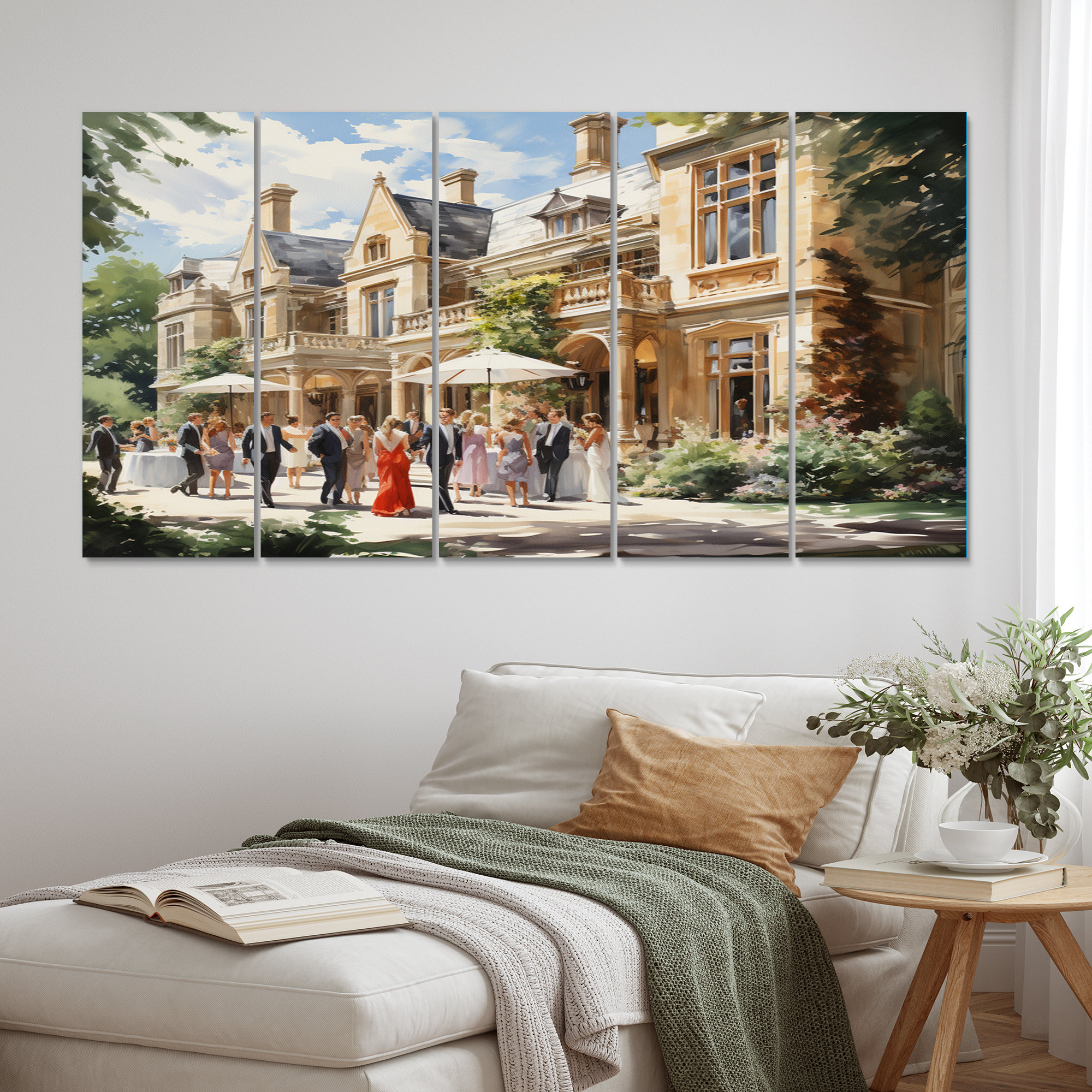 Winston Porter Country Clubs Social Gathering - Country Clubs Wall Art ...