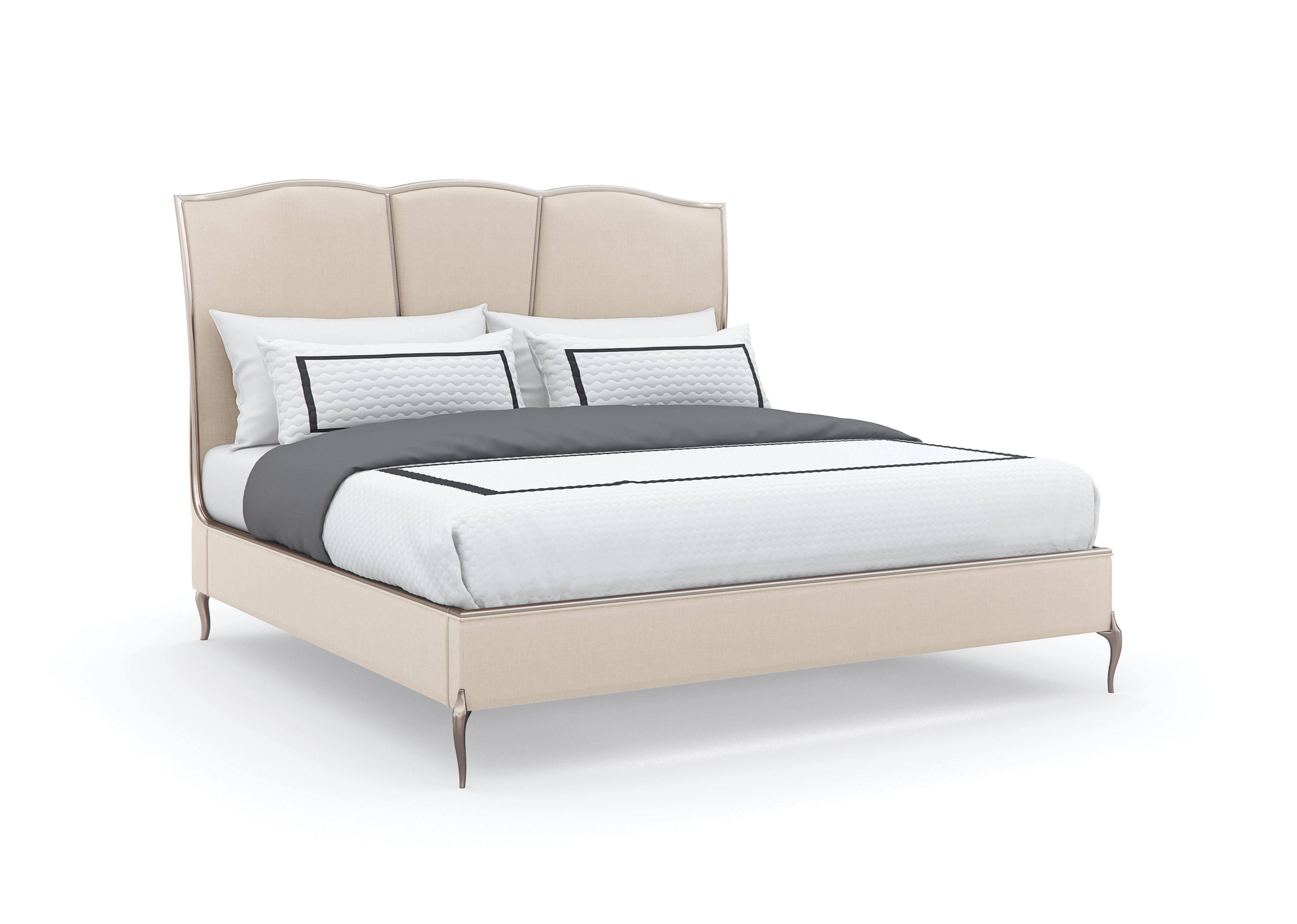 Caracole Classic Un-Deux-Trois Upholstered Platform Bed & Reviews | Wayfair