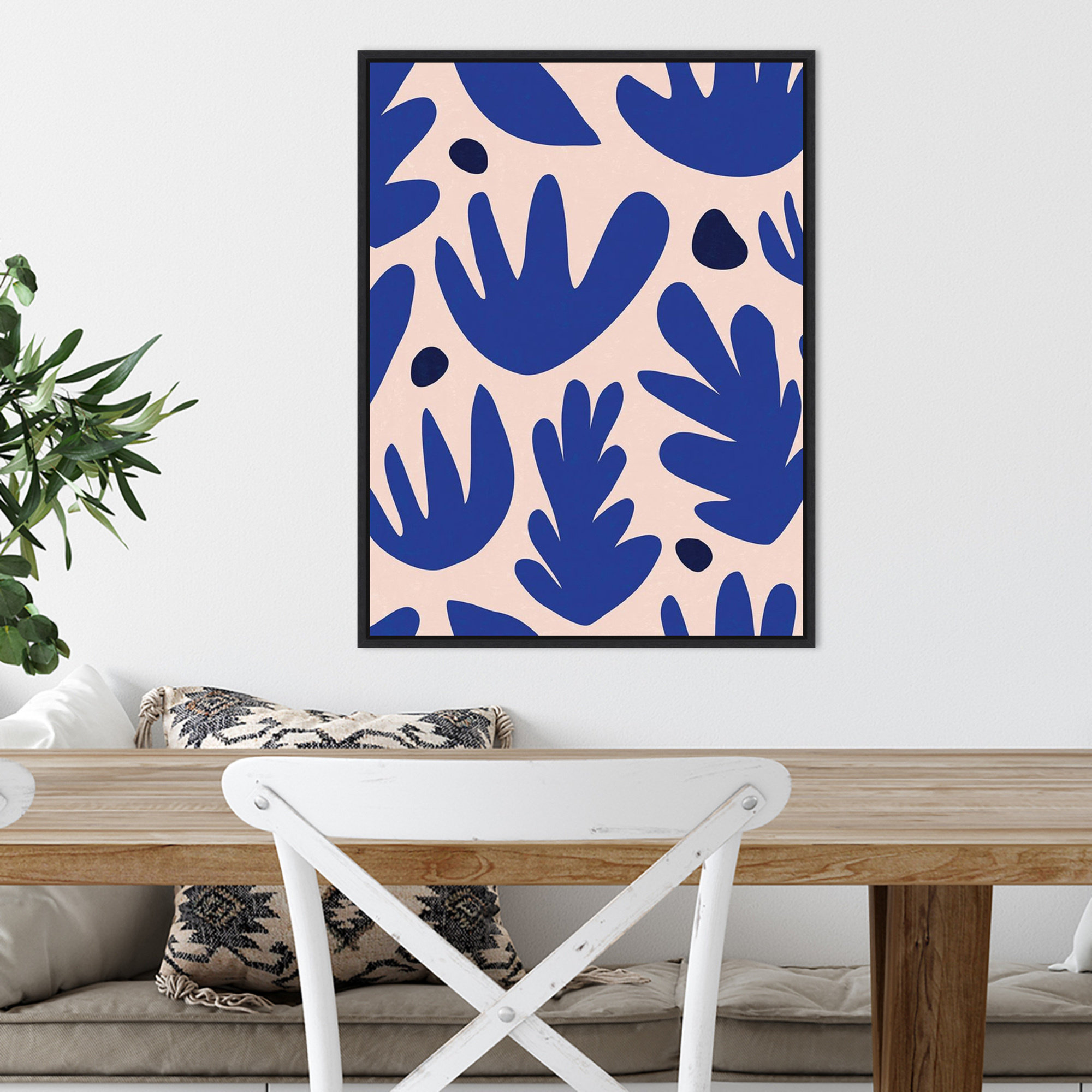 Brayden Studio Bluebell Poster By Urban Road Framed Canvas Wall Art ...