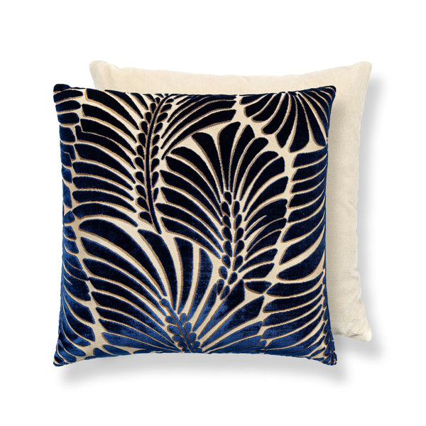 The House of Scalamandre PLUMES / VELVET PILLOW | Wayfair