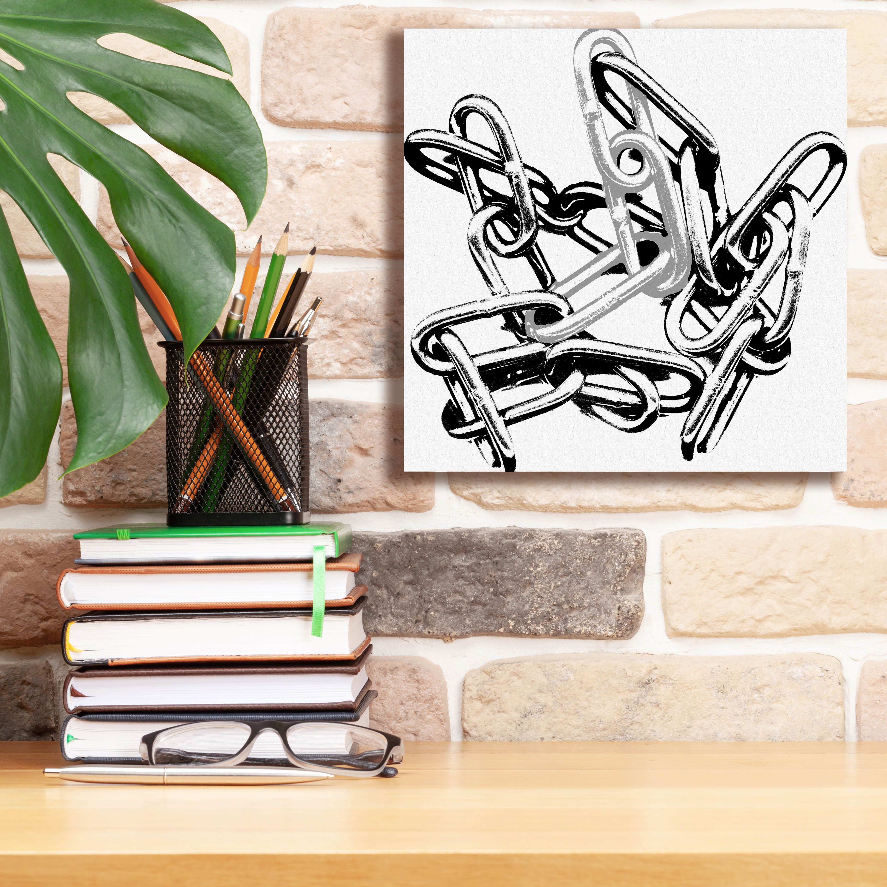 Wrought Studio™ 'In Chains' by Erin Clark Canvas Wall Art | Wayfair