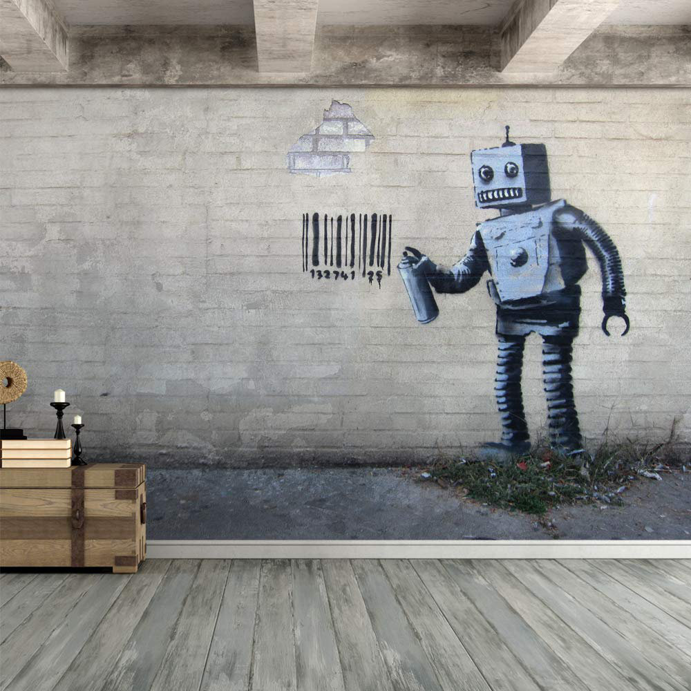 IDEA4WALL Vibrant Graffi Street Paint Street Graffiti15 Paintable Wall ...