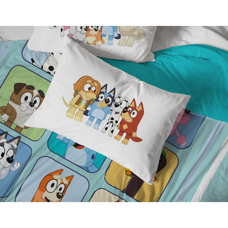 BBC Bluey Friends Forever Toddler Bed Set | Wayfair