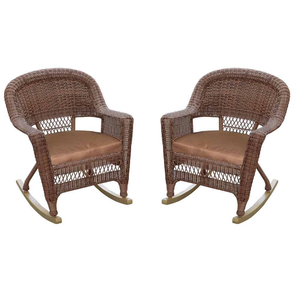 Red Barrel Studio® Raenesha Outdoor Rocking Chair & Reviews | Wayfair