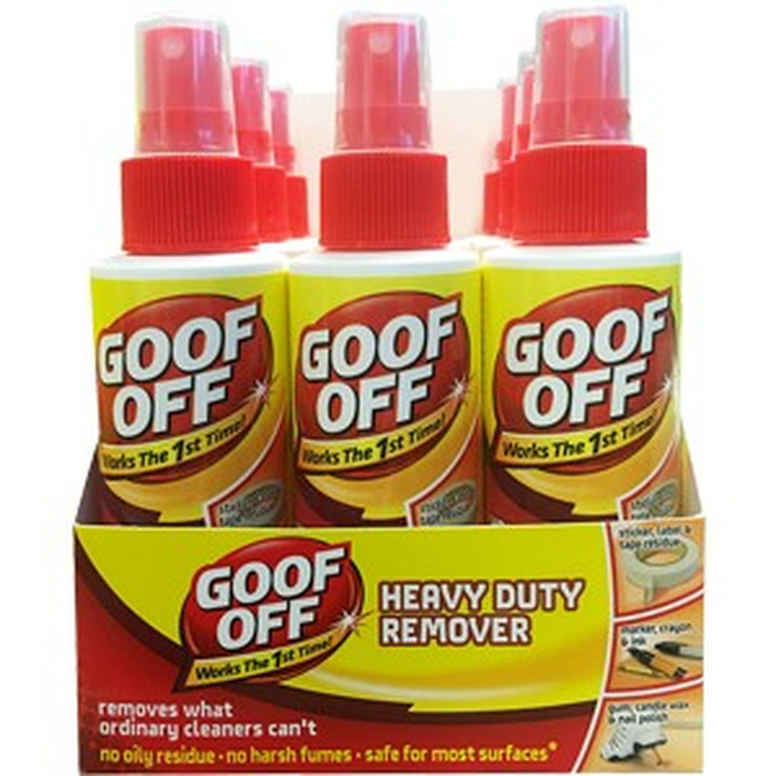 FixtureDisplays Goof Off FG705 4Oz Goof Off Marks, Messes & Stains ...