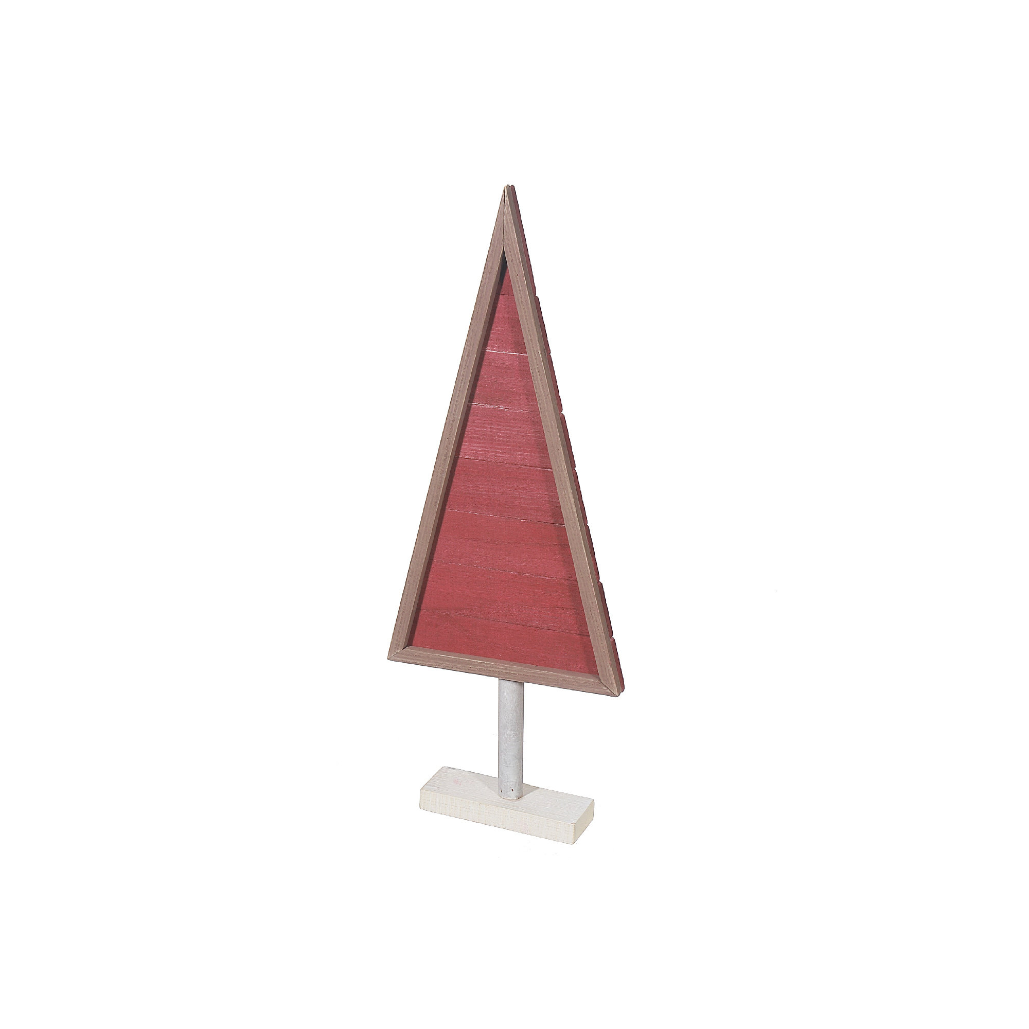 iH casadécor Wooden Tree Stand 19.88" Red - Wayfair Canada