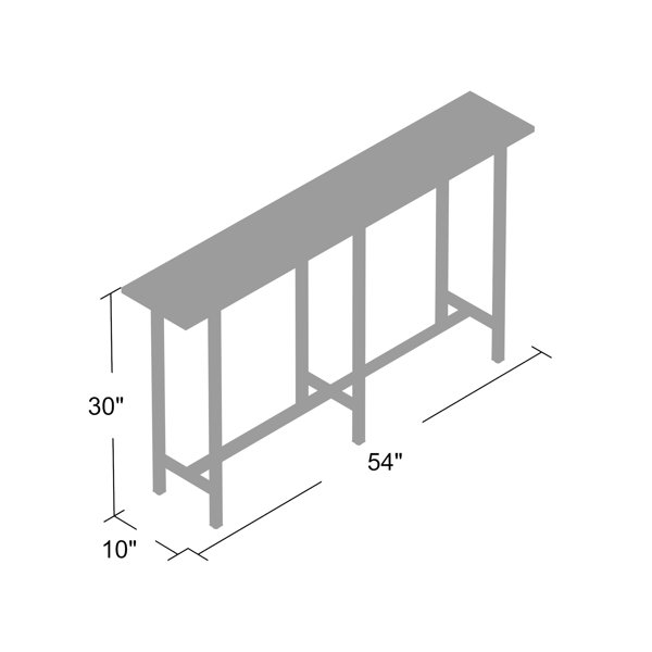 Wade Logan® Stapleton 54" Console Table & Reviews | Wayfair