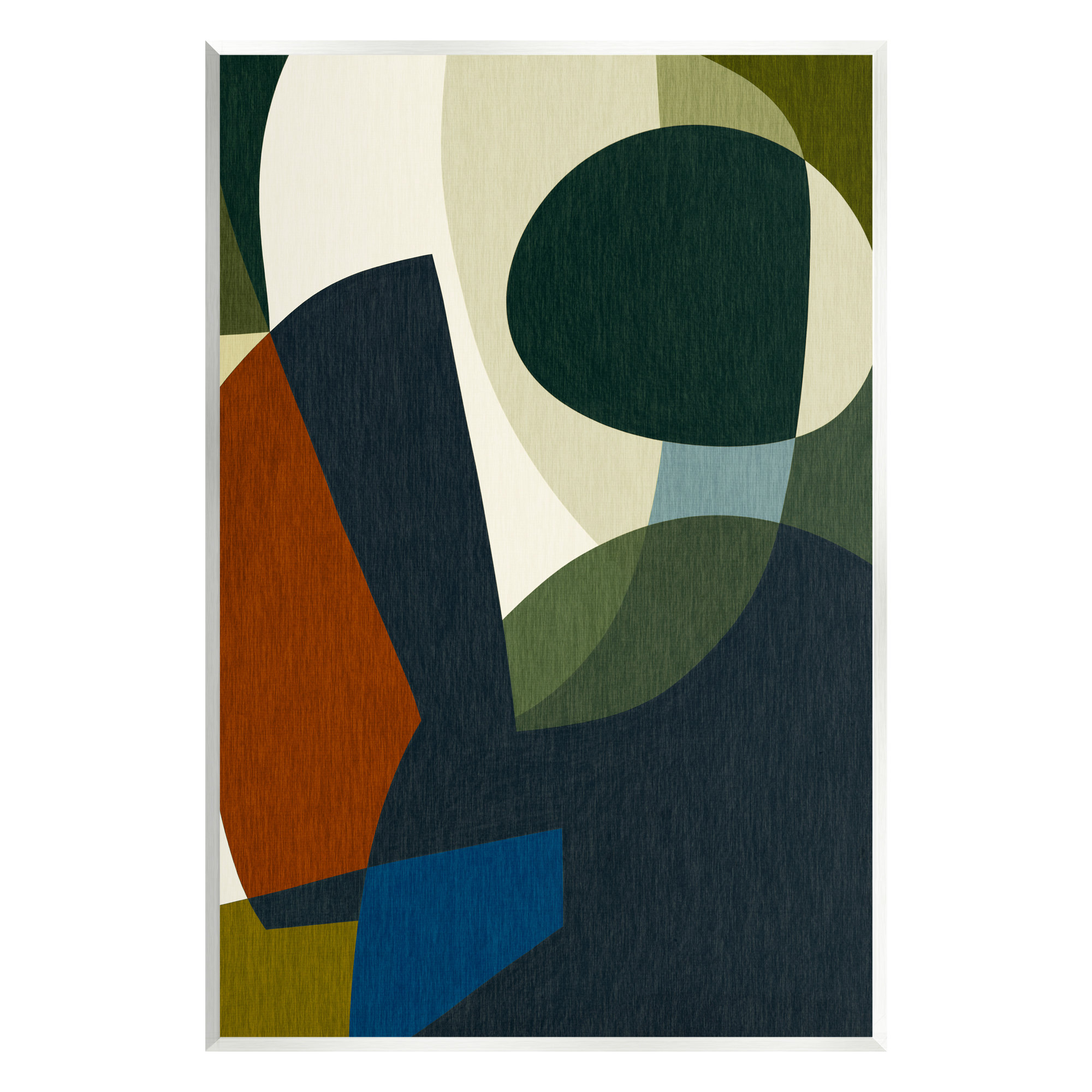 Stupell Industries Dark Geometric Pattern Wall Plaque Art by Victoria ...