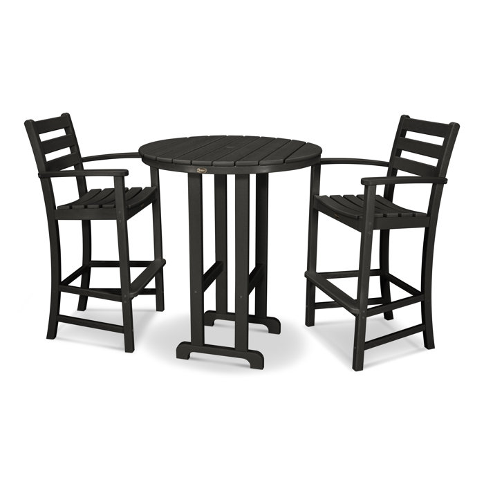 Trex Monterey Bay 3-Piece Round Bar Set & Reviews | Wayfair