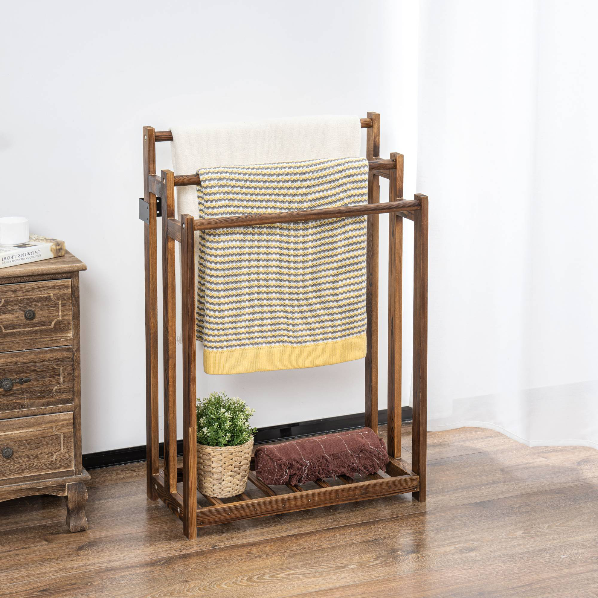 Loon Peak® Solid Wood Quilt Rack & Reviews - Wayfair Canada