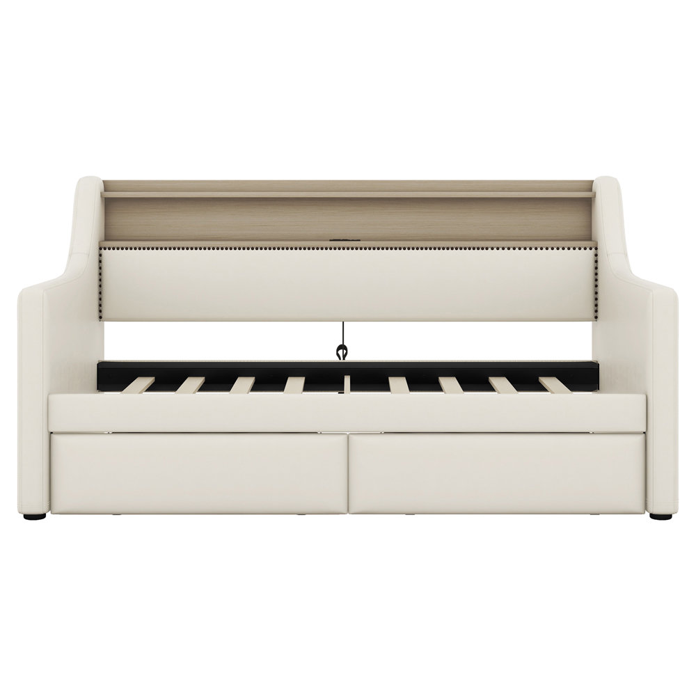 Ivy Bronx Sarvis Upholstered Daybed | Wayfair