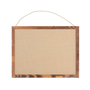 Flash Furniture Mattson Commercial Wall Mount Framed Linen Board with ...