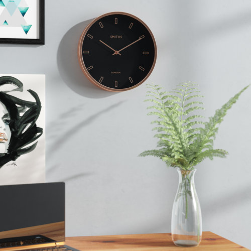 Roger Lascelles Clocks Firecrest Metal Wall Clock & Reviews | Wayfair.co.uk