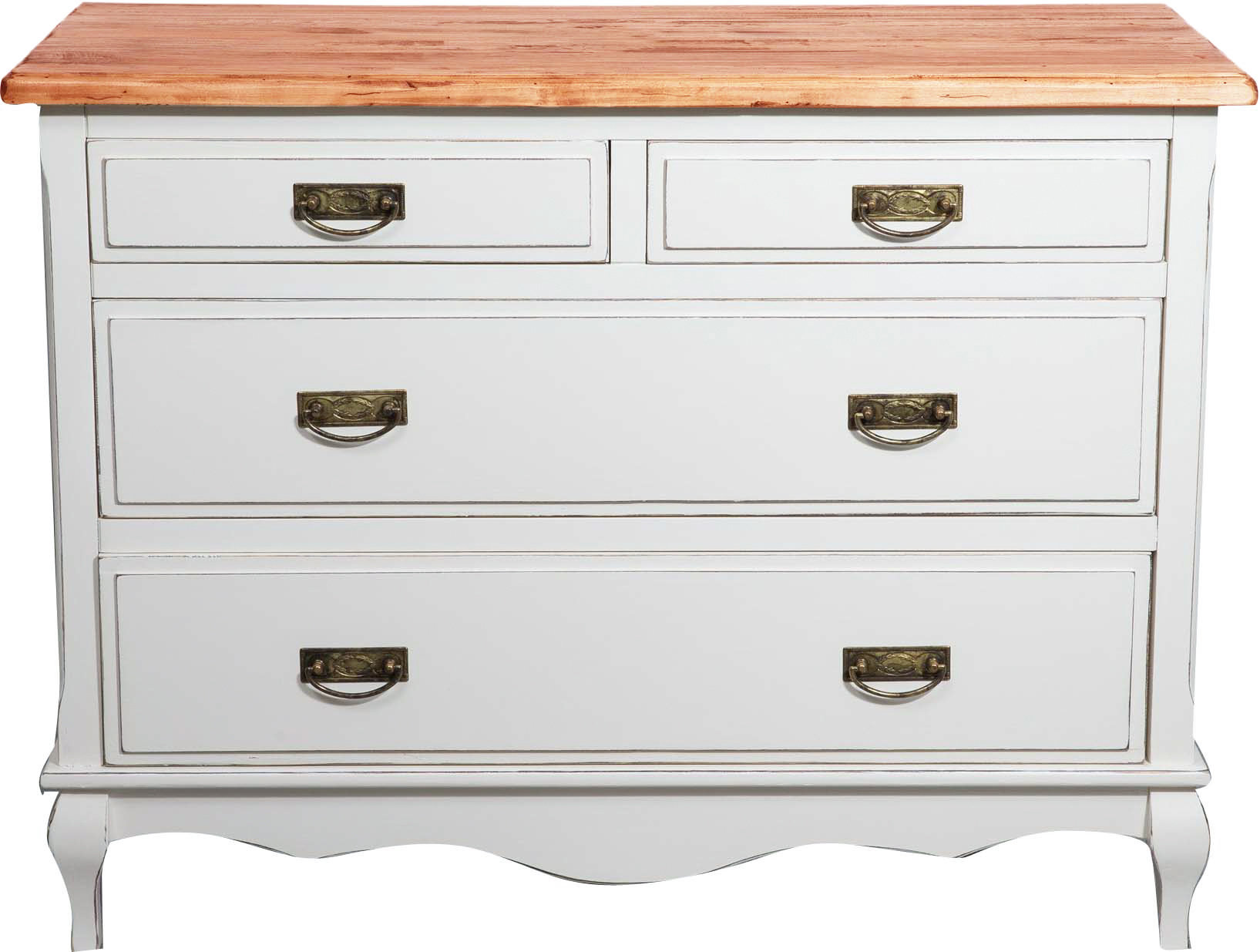 Haus am Meer Falk 4 Drawer 107Cm W Chest Of Drawers | Wayfair.co.uk