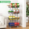 Mint Pantry® Fruit Basket Kitchen Pantry Organizer And Storage - 4 Tier ...