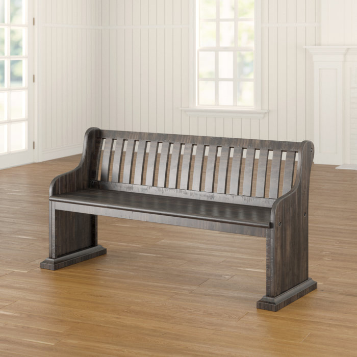Alcott Hill® Bravoramos Solid Wood Bench & Reviews | Wayfair