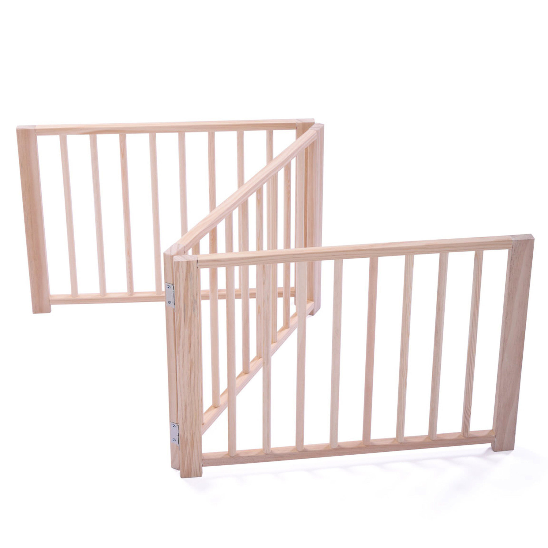 Tucker Murphy Pet™ 17.5" Pet Barricade For Indoors, Pine Wood, Foldable ...