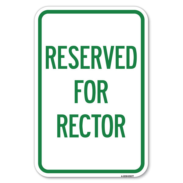 SignMission Reserved For Rector/23177 - Wayfair Canada