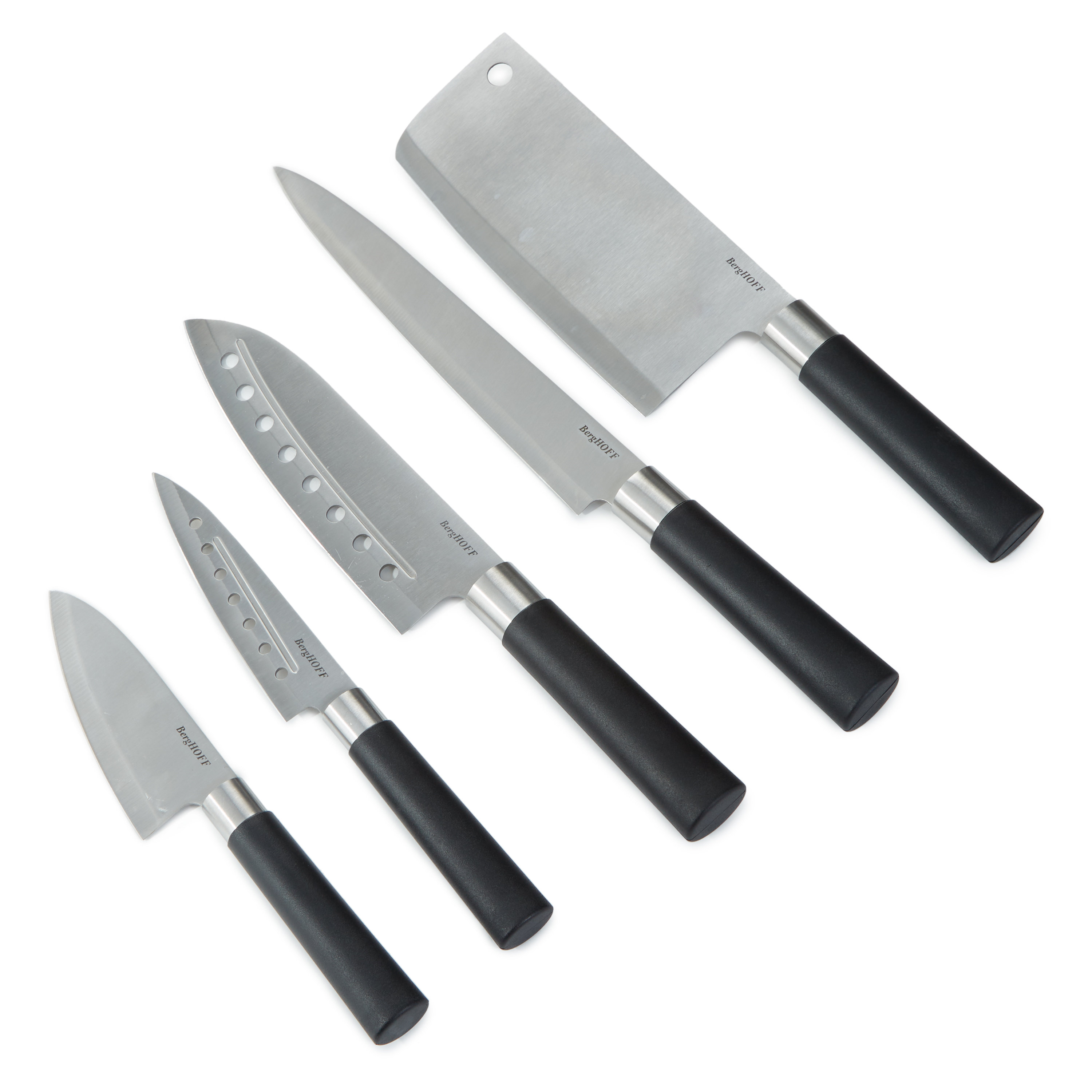 BergHOFF DiNA Codon 5pc Stainless Steel Knife Set | Wayfair