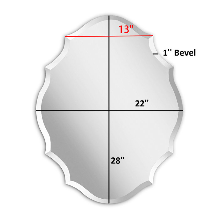 Three Posts™ Lanz Wall Mirror & Reviews | Wayfair