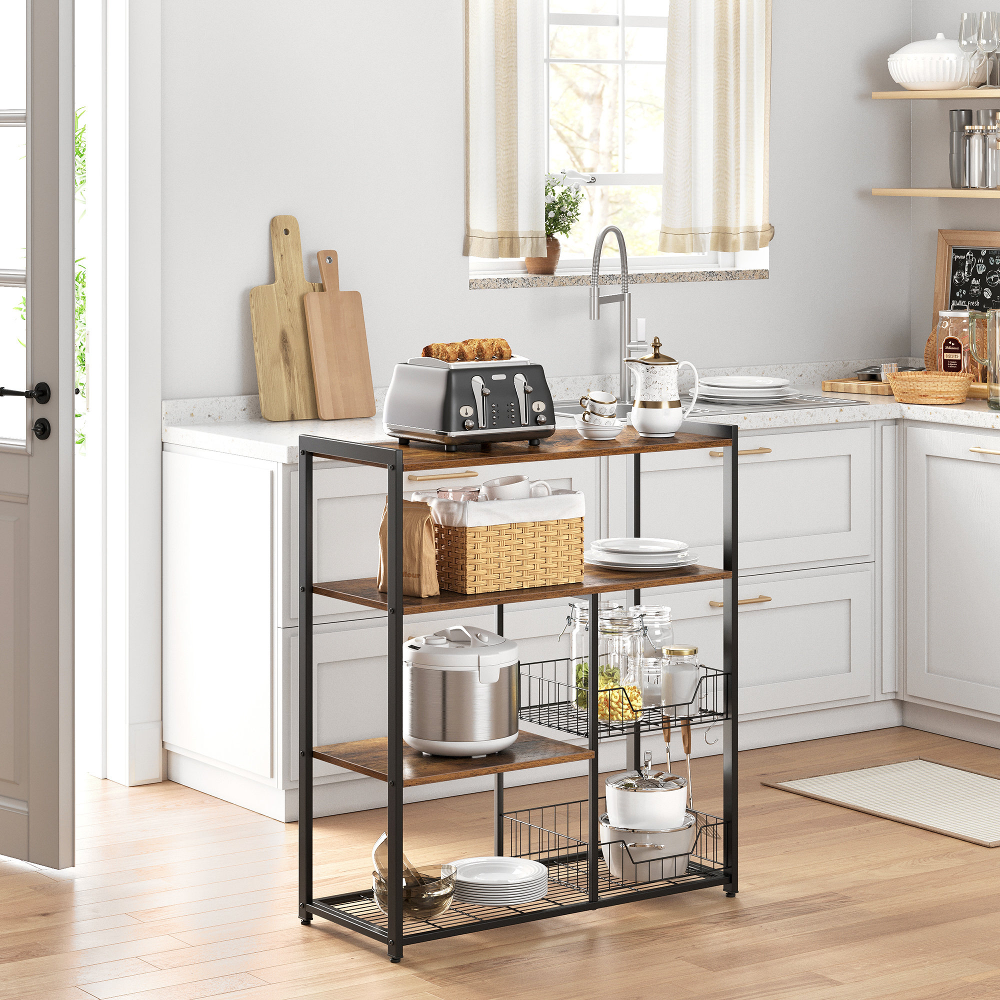 Foundry Select Brutus 31.5 Standard Baker's Rack & Reviews - Wayfair Canada