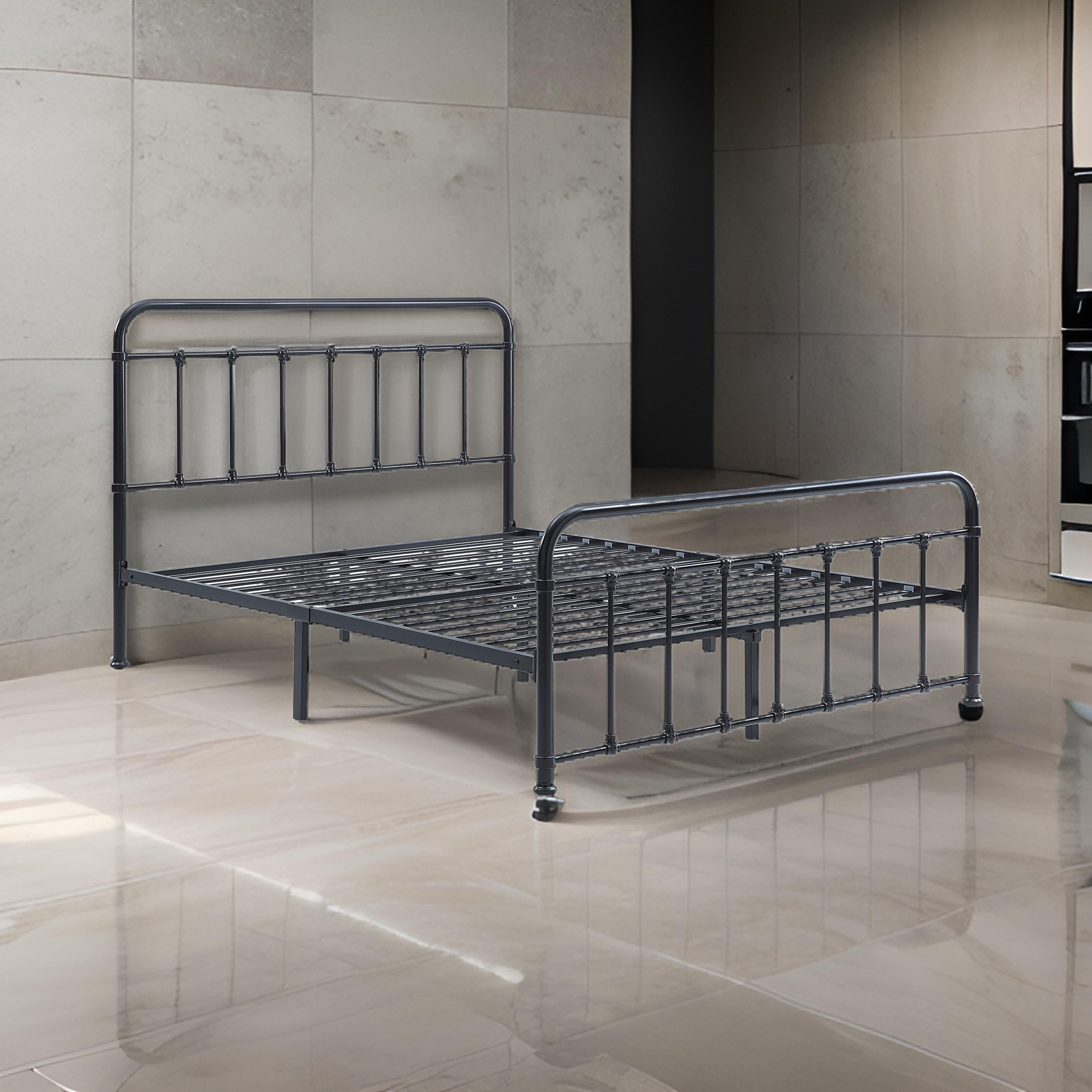 August Grove Brycelyn Metal Spindle Bed - Wayfair Canada