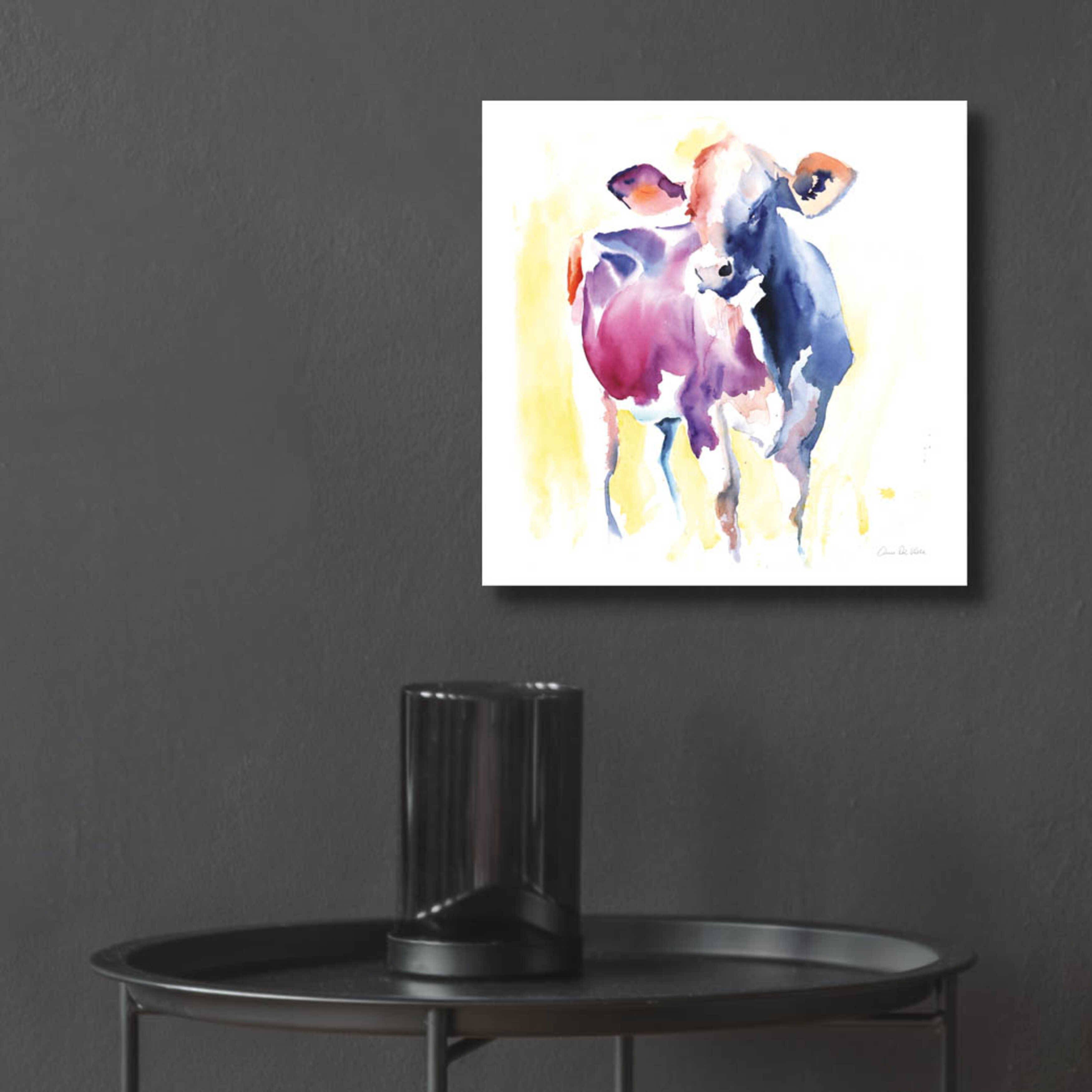 August Grove Epic Art 'Holstein III' By Alan Majchrowicz, Acryl ...