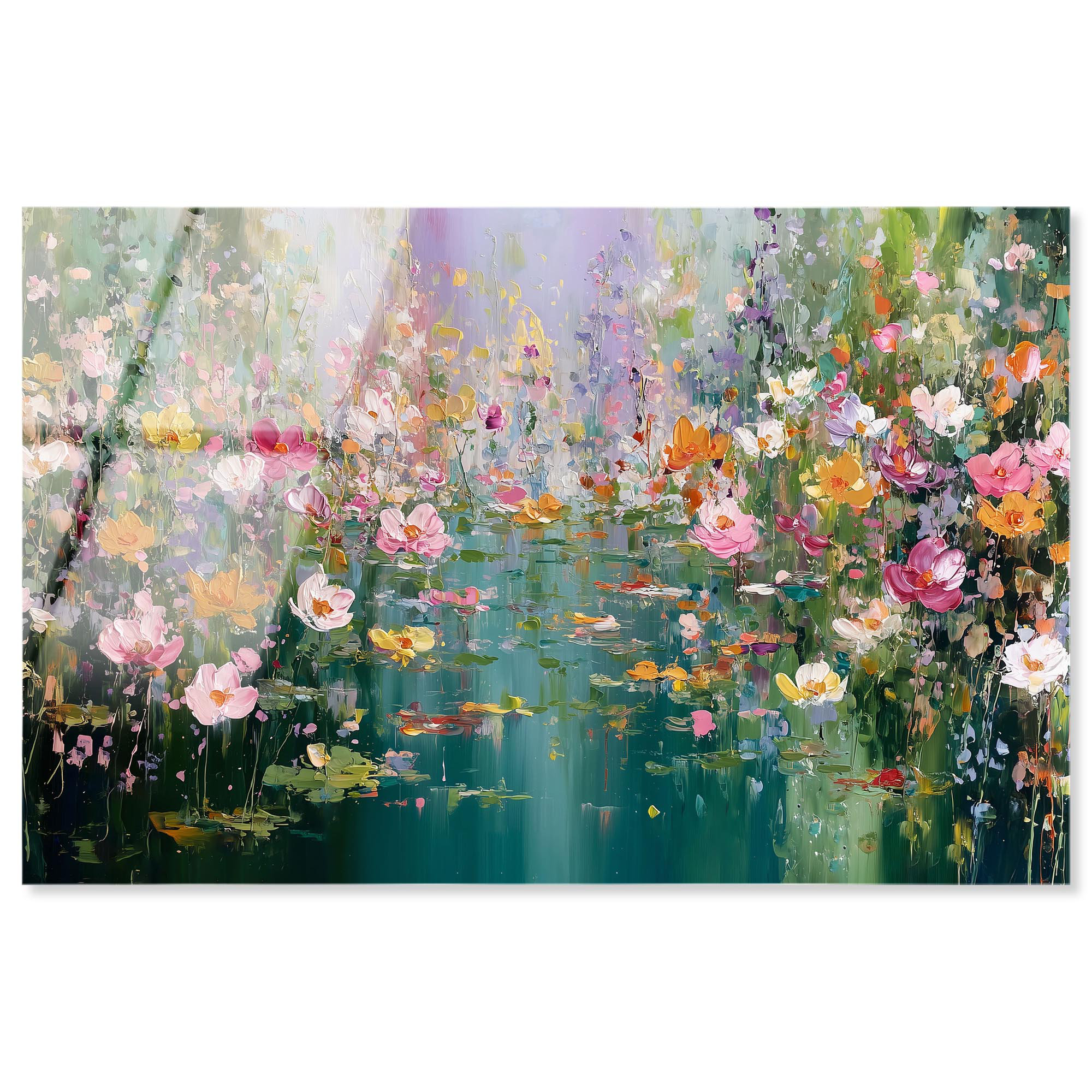 Corrigan Studio® Picturesque Colors Acrylic Colorful Floral Art by Art ...