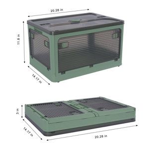 Rebrilliant Plastic Storage Box & Reviews | Wayfair