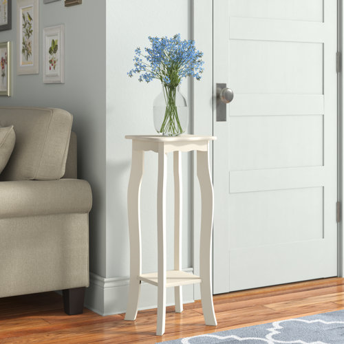 White Plant Stands & Tables You'll Love | Wayfair