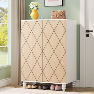 Alcott Hill® 24 Pair Shoe Storage Cabinet & Reviews | Wayfair