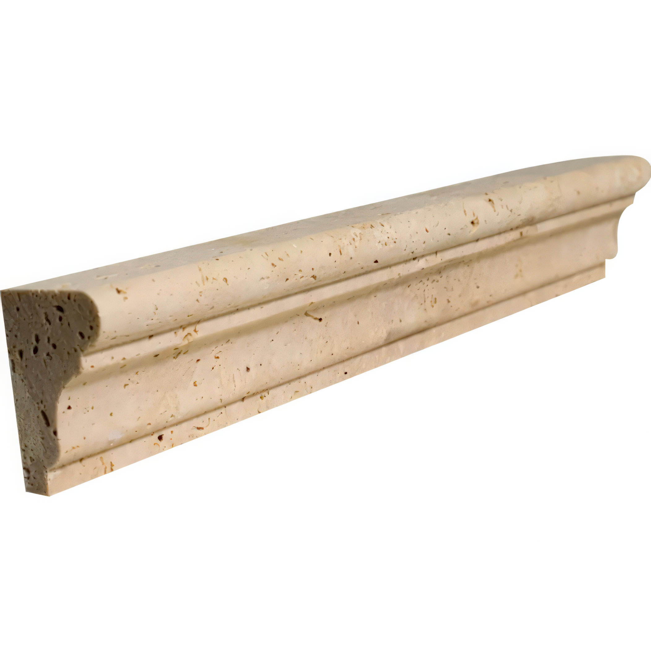 Maricera 12" x 2" Honed Travertine Chair Rail | Wayfair