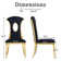 Rosdorf Park Issic Velvet Upholstered Side Chair | Wayfair
