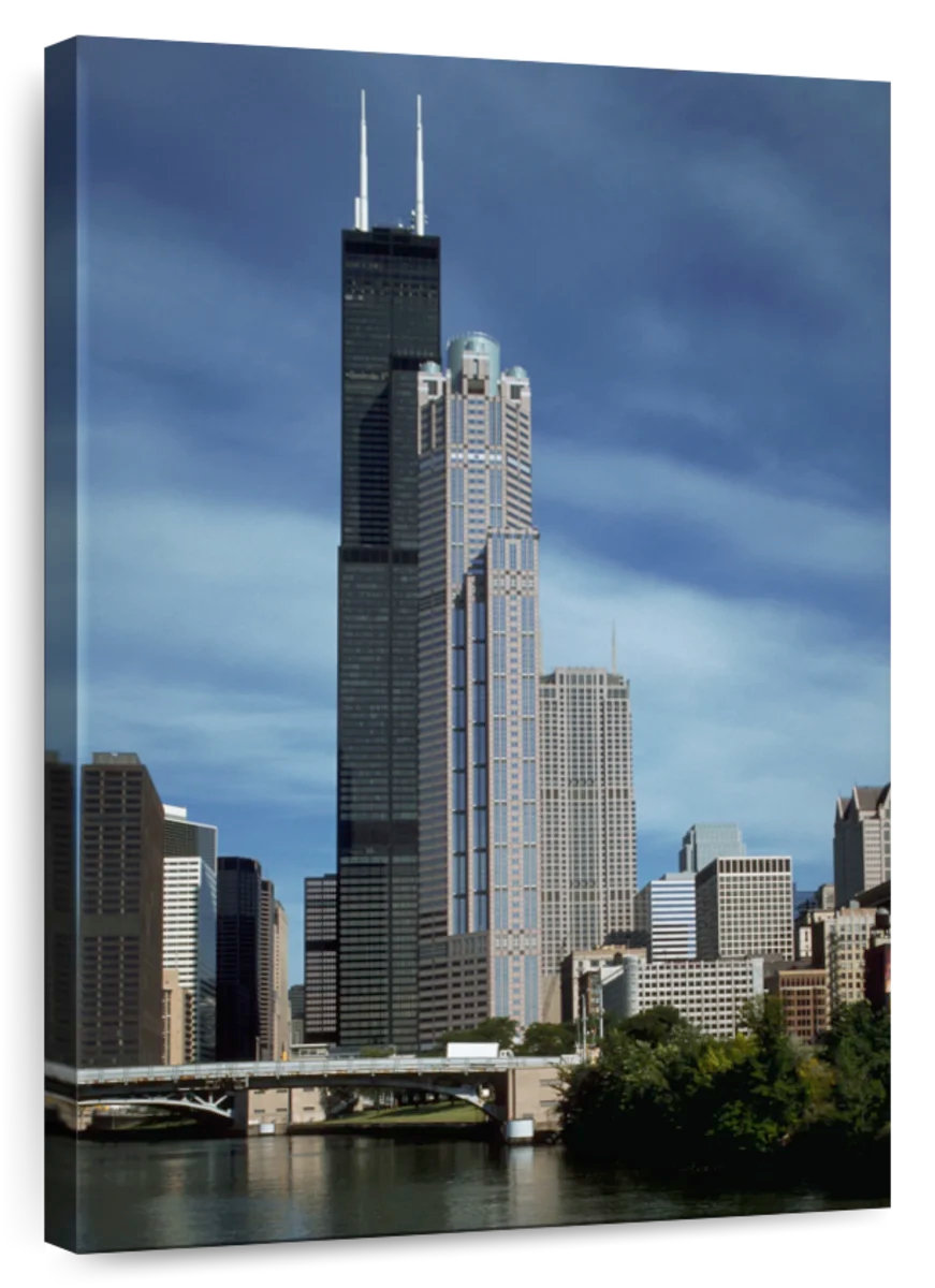 Ebern Designs Aime Sears Tower Now Willis Tower | Wayfair