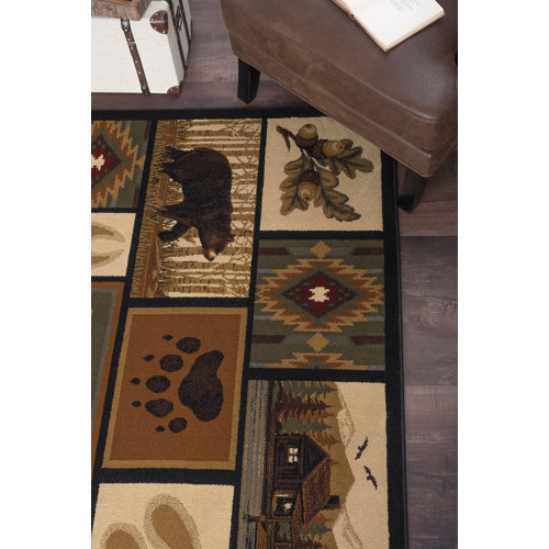 Threadbind Performance Brown/Beige Rug & Reviews | Wayfair