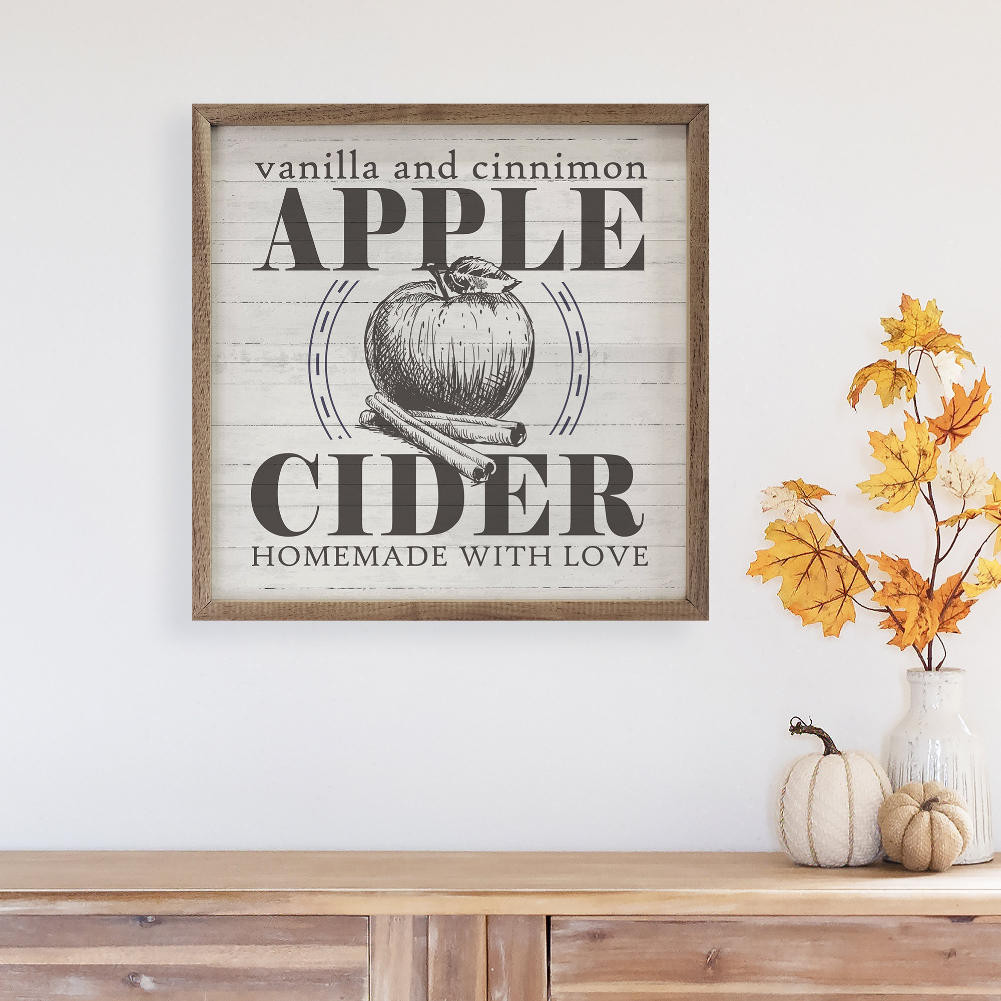 Trinx Apple Cider Whitewash - Wayfair Canada