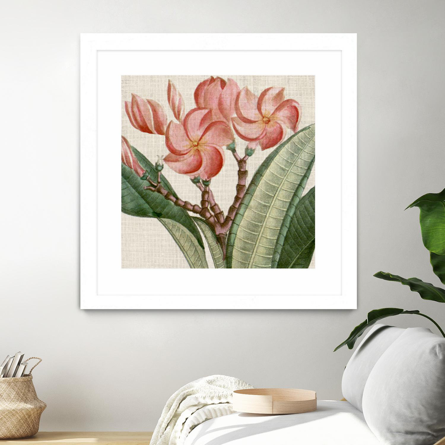 Bayou Breeze Cropped Turpin Tropicals Vii' Matted And Framed | Wayfair