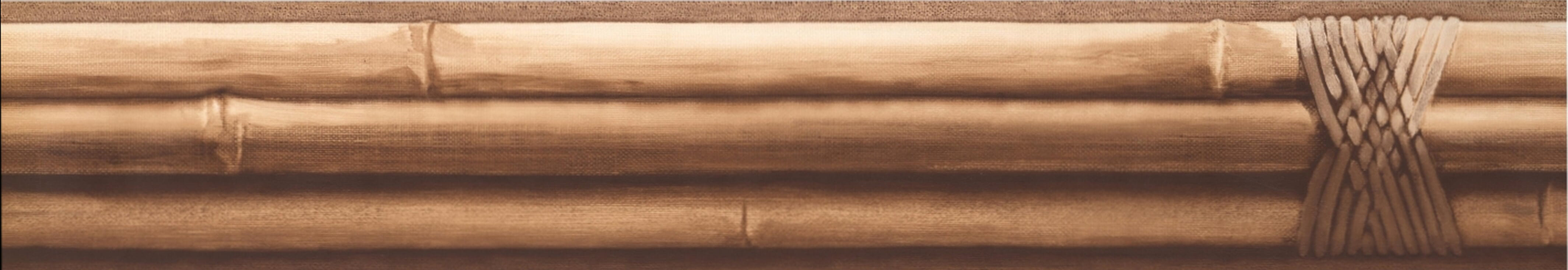 CONCORD WALLCOVERINGS ™ Bamboo Sticks Tied Design 0.3' L x 4" W ...