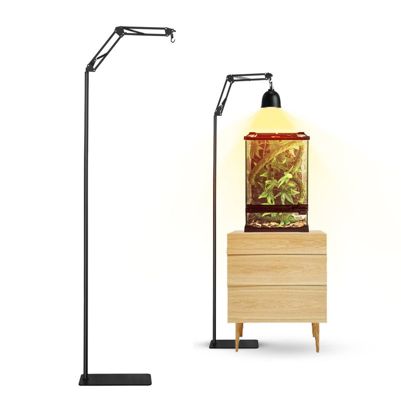 Archie & Oscar Reptile Heat Lamp Stand with Base Extra Tall | Wayfair.co.uk