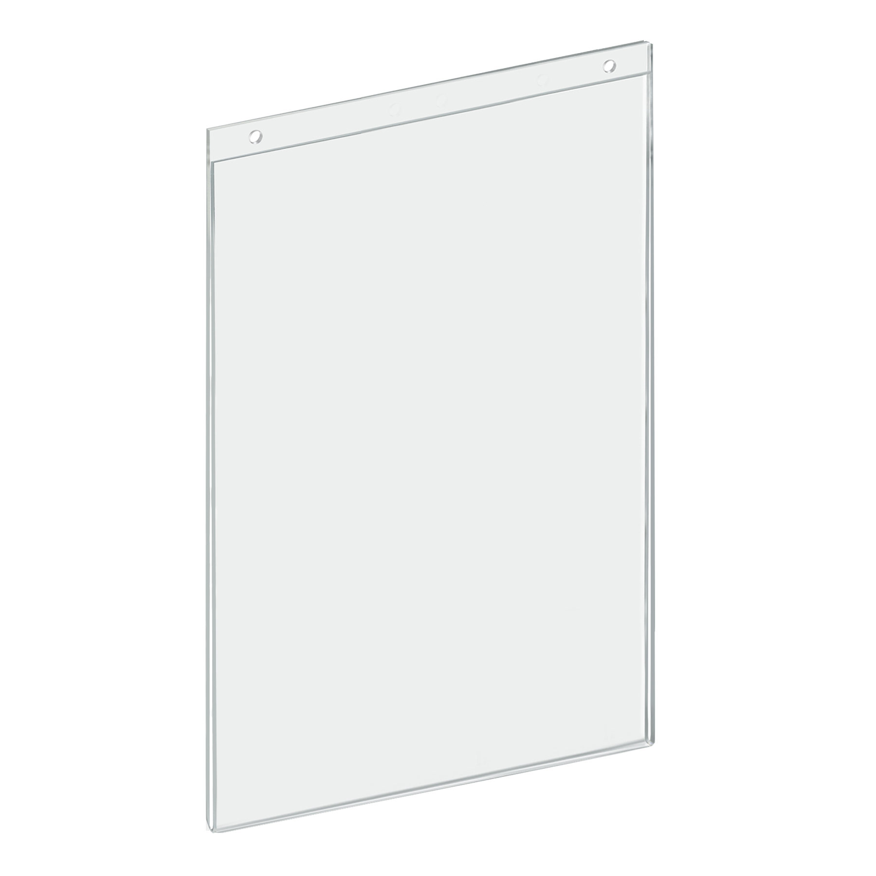 Azar Displays Clear Acrylic Wall Hanging Frame 11" Wide x 17'' High ...