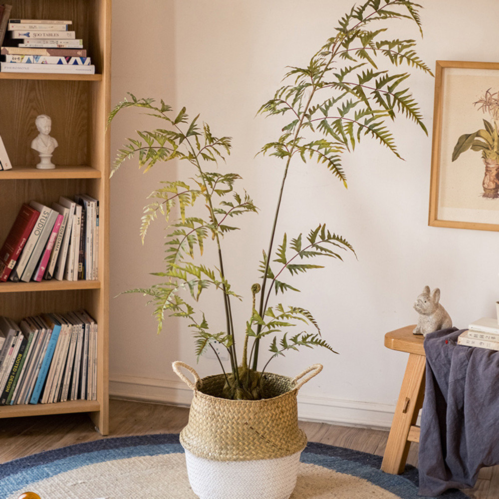 Bayou Breeze Artificial Fern Tree in Pot | Wayfair