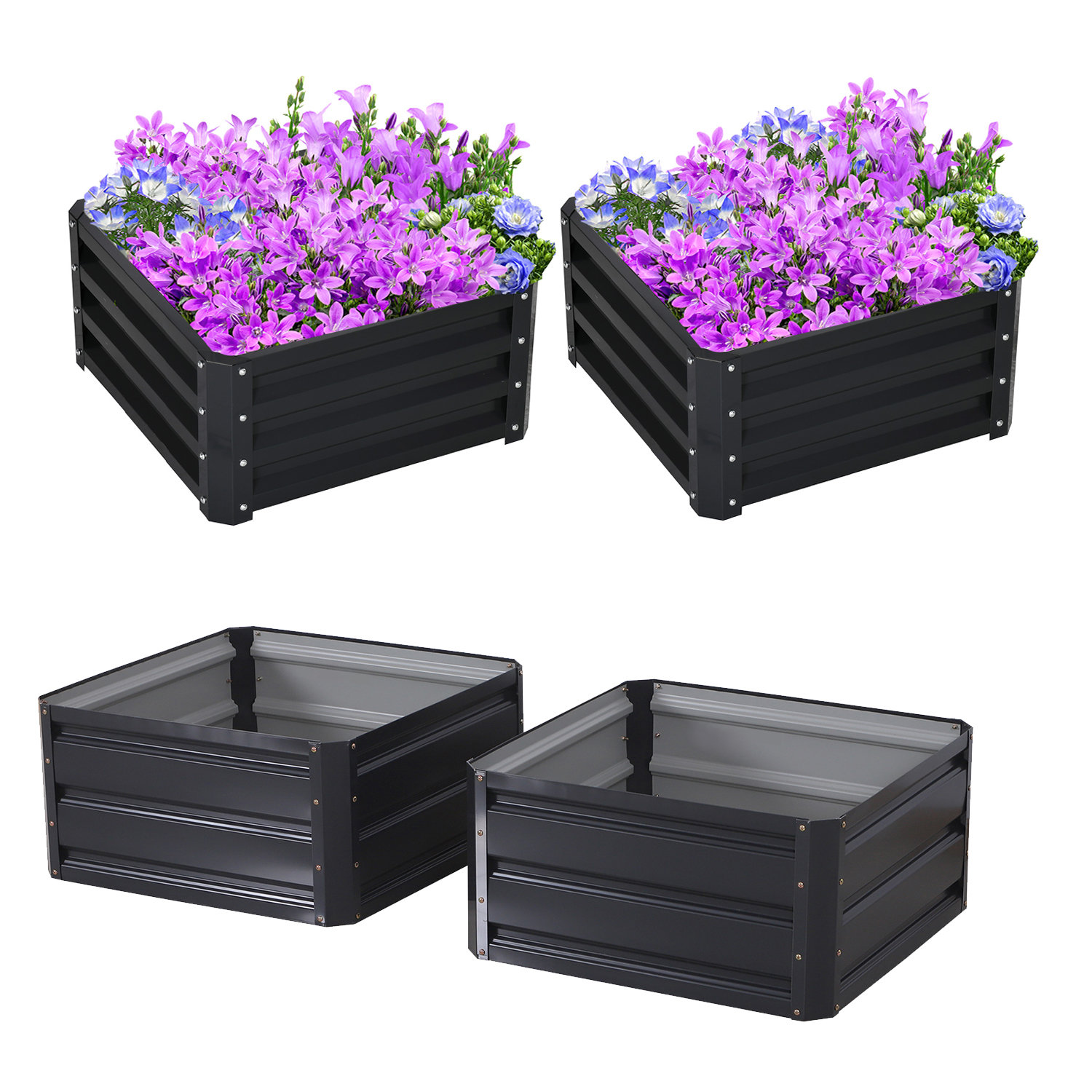 Gracie Oaks Tavit Raised Garden Bed | Wayfair