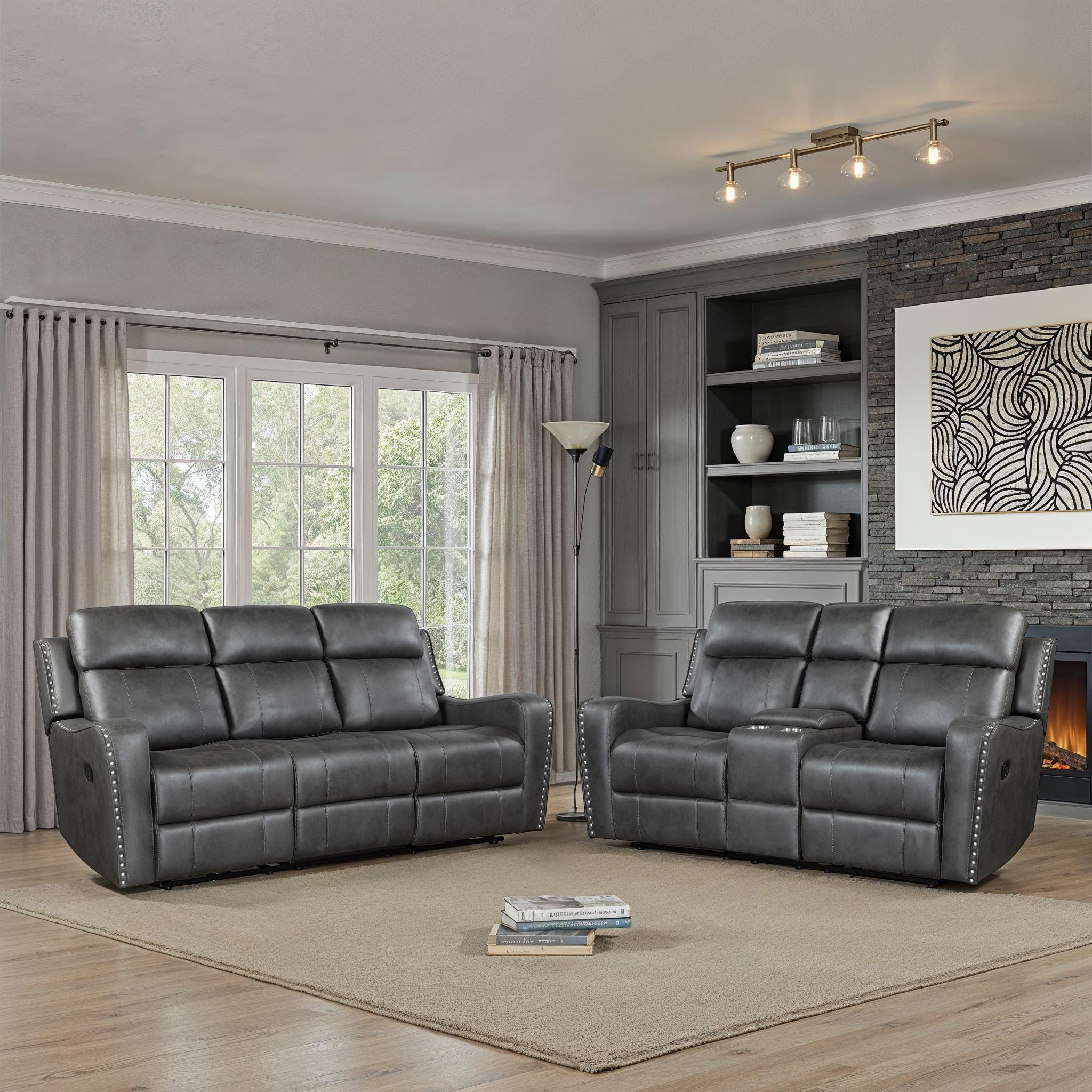 Lark Manor™ Jacopo Traditional Reclining 2-Piece Living Room Set with ...