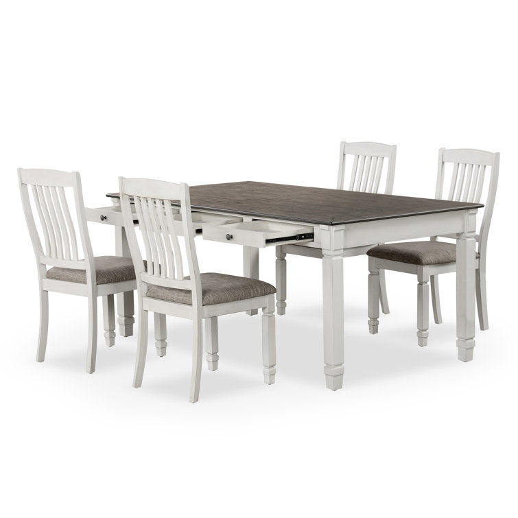 August Grove® Gilah 5-Piece Dining Table Set | Wayfair