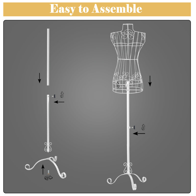 wire clothes mannequin