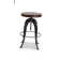 17 Stories Grigor Swivel Adjustable Height Counter Stool with Metal ...